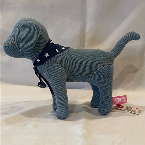 PINK Victoria's Secret | Other | Pink Victorias Secret Denim Dog Toy ...